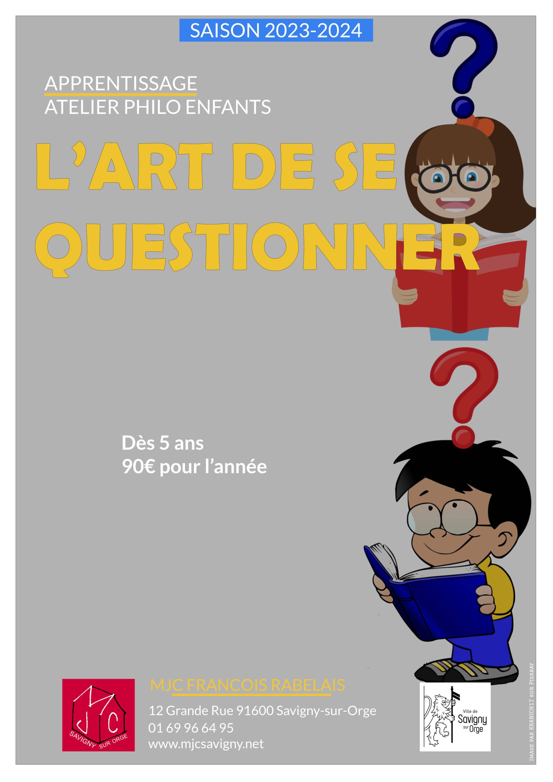 L’art de se questionner – Maison des Jeunes et de la Culture de Savigny ...